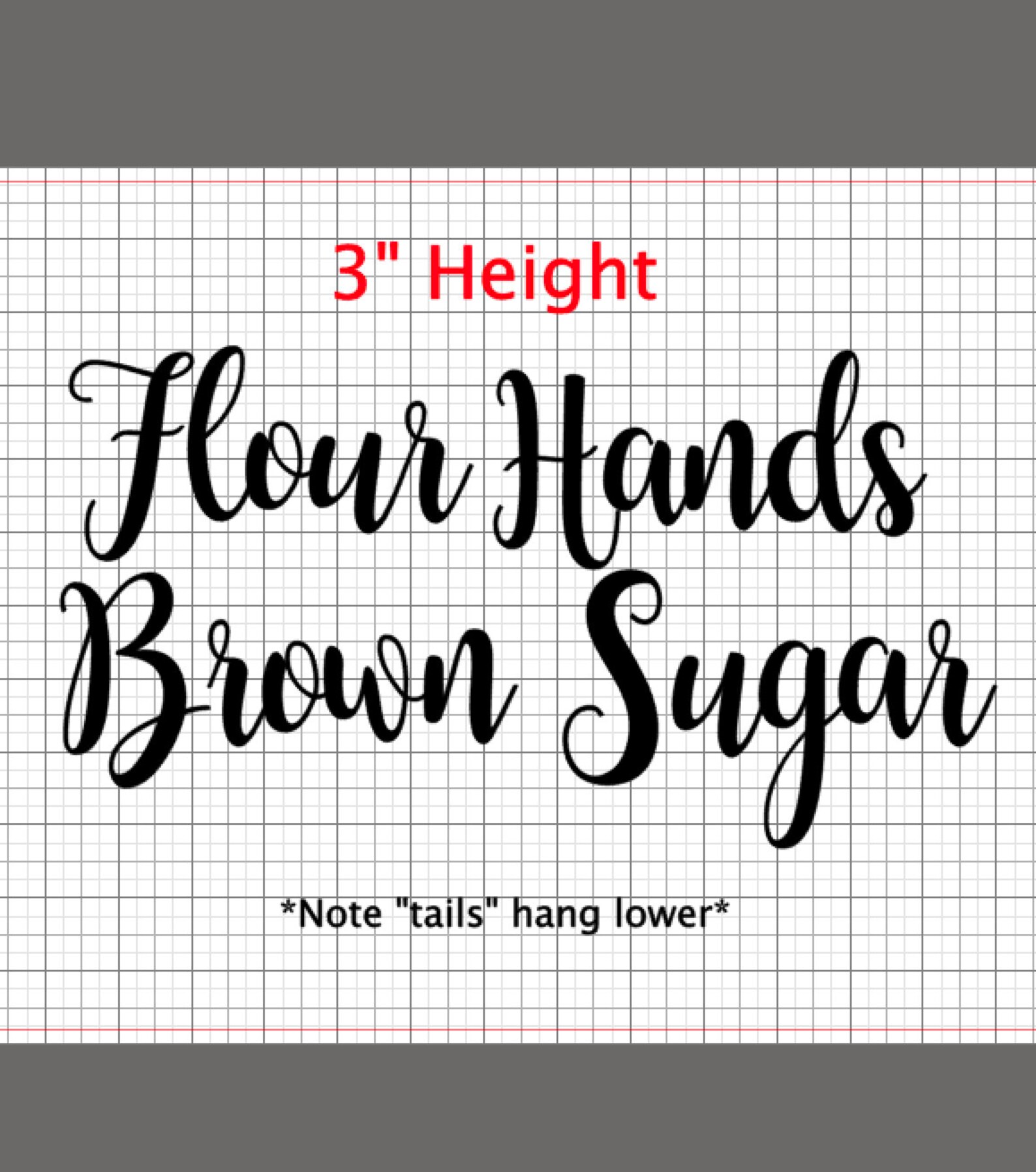 SET OF 5 Kitchen Food Labels Flour Sugar Powdered Sugar | Etsy