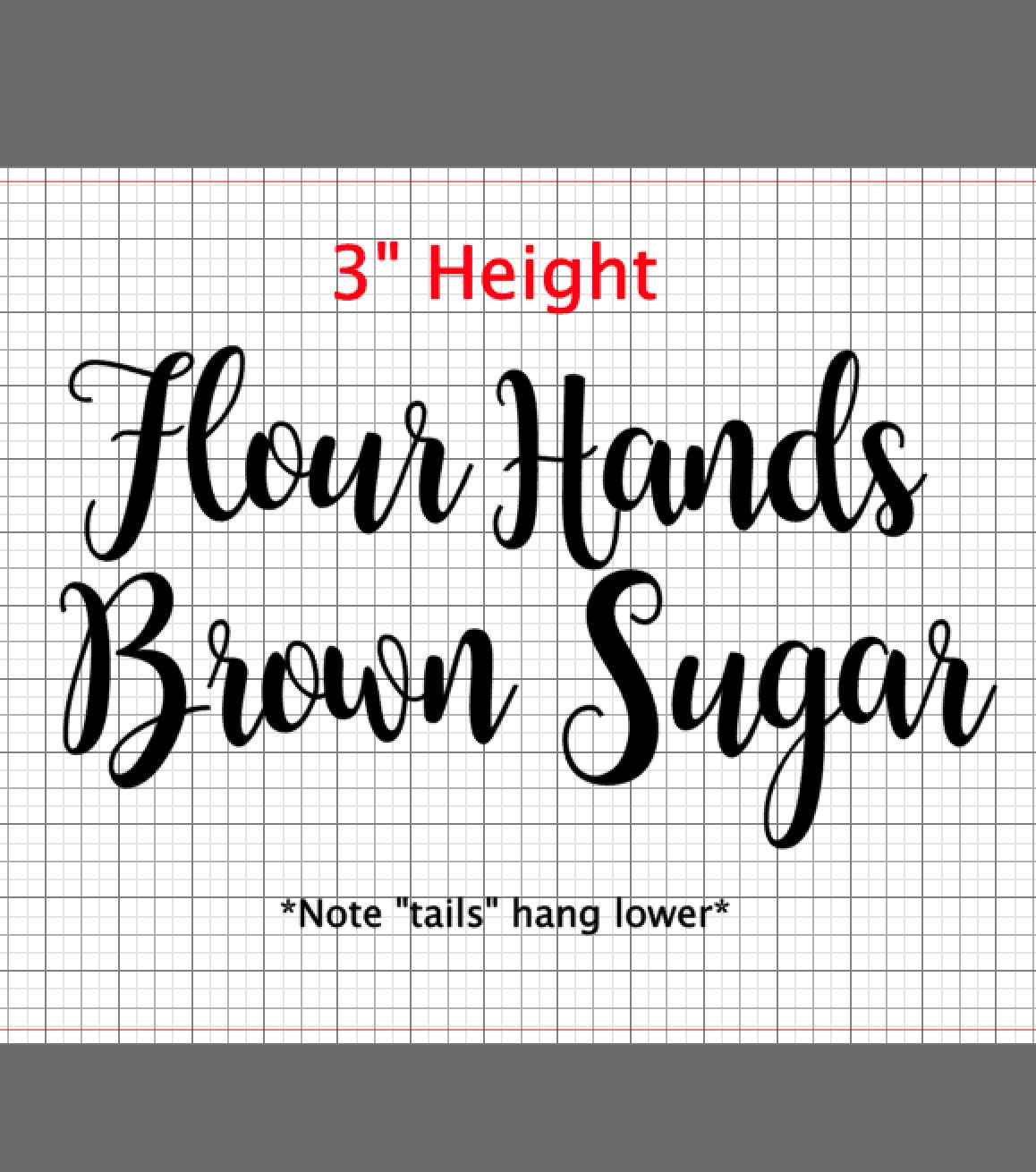 SET OF 20 Kitchen Food Labels Flour Sugar Powdered | Etsy