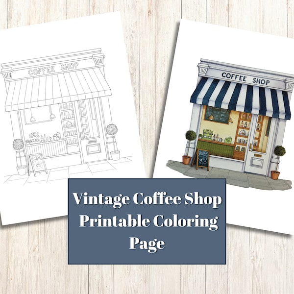Coffee Shop - Etsy