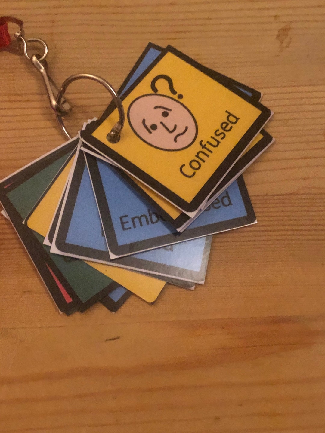 How I Am Feeling Today/zones of Regulation Pecs X12 ASD Lanyard - Etsy