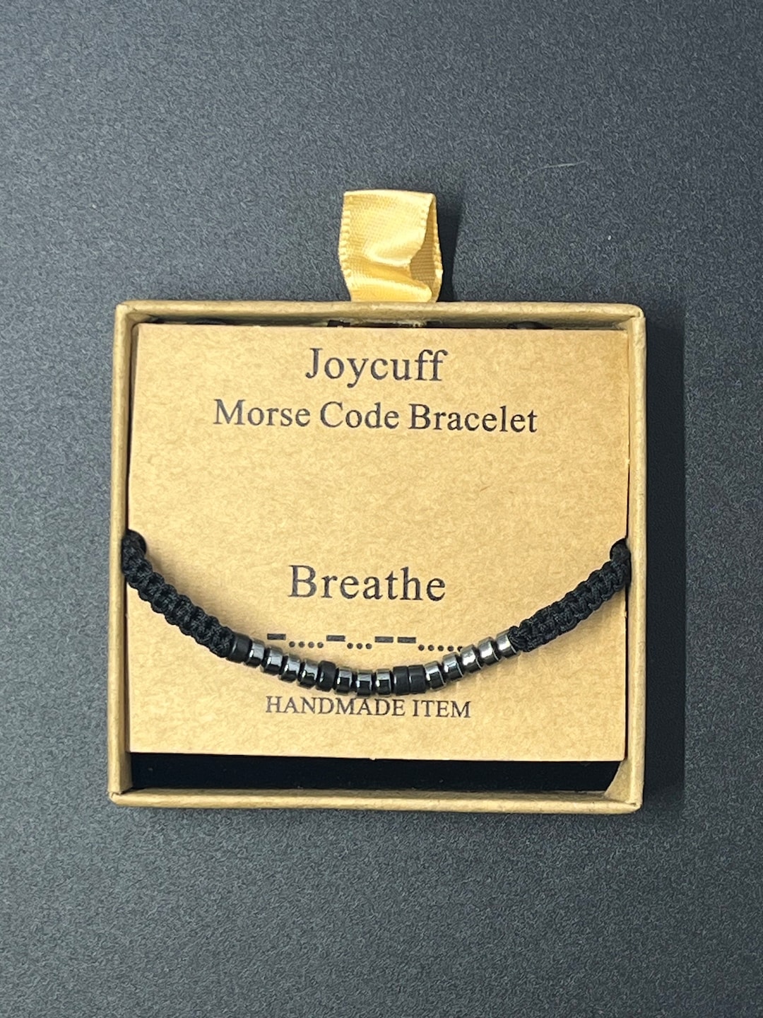 Morse Code Bracelet, Breathe Morse Code Bracelet, Morse Code Bracelet ...