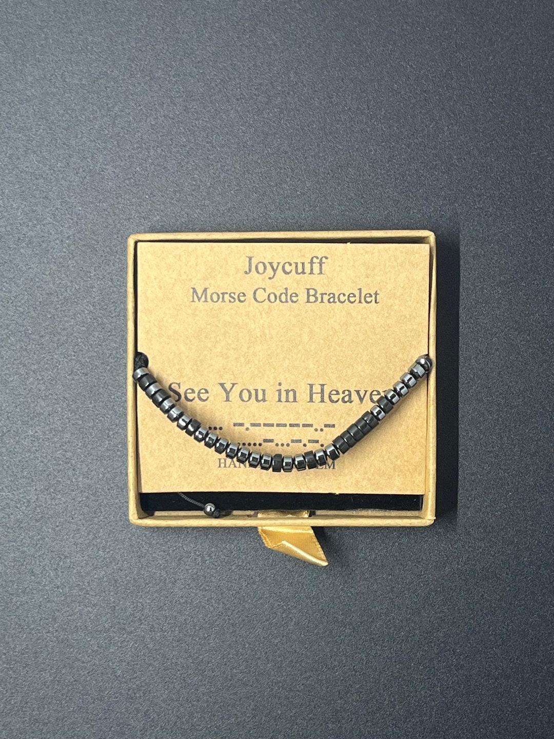 Morse Code Bracelet, See You in Heaven Morse Code Bracelet, Morse Code Bracelet, Morse Code ...