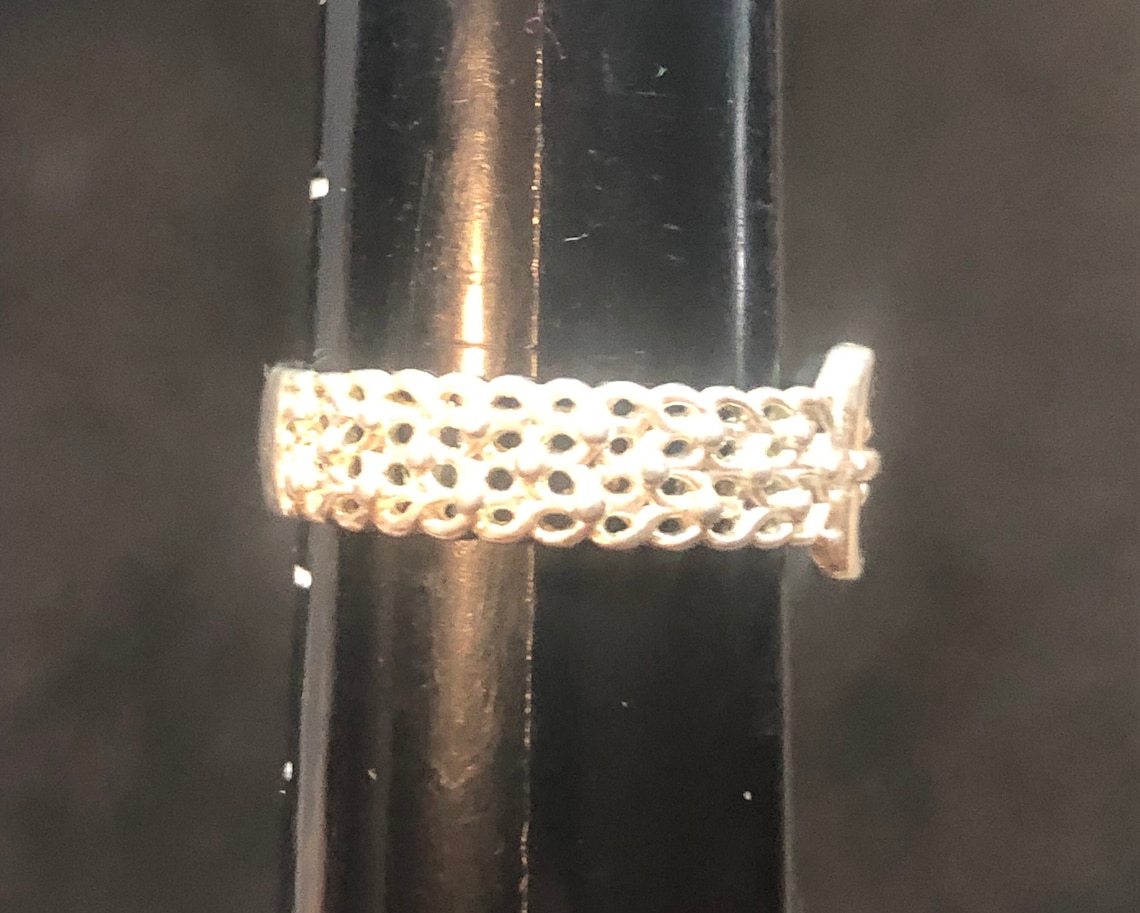 Sterling Silver Buckle Ring Buckle Ring Silver Ring Ring | Etsy
