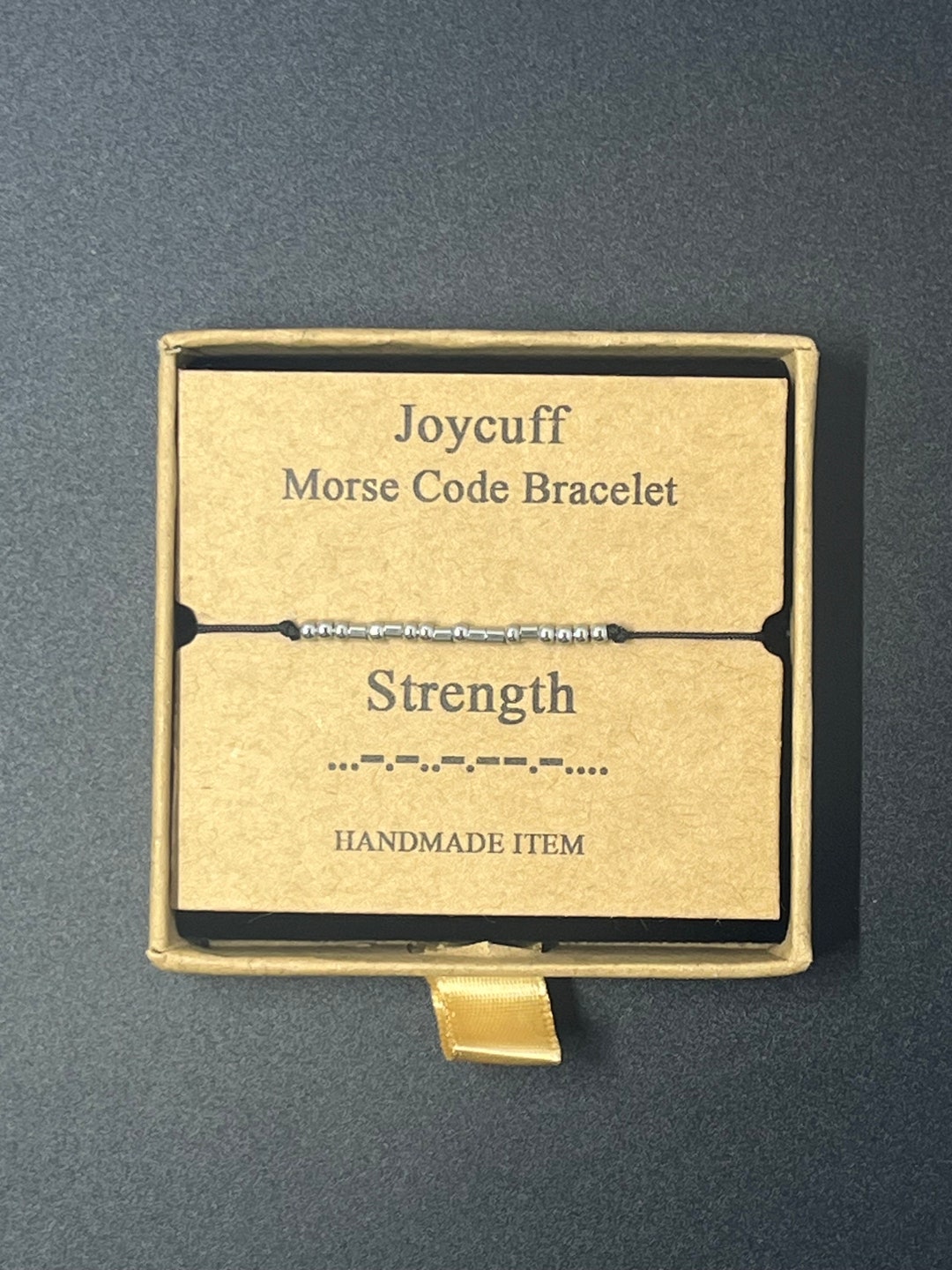 Morse Code Bracelet, Strength Morse Code Bracelet, Morse Code Bracelet ...