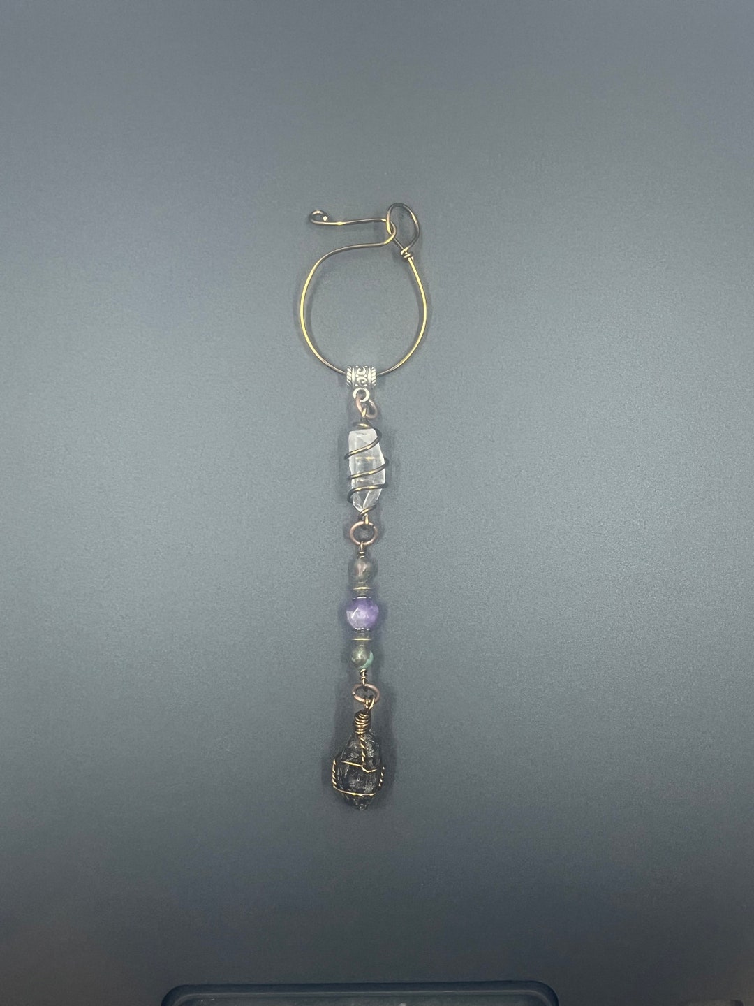 Rearview Mirror Dangler, Apache Tears, Rearview Mirror Decor, Gift for ...