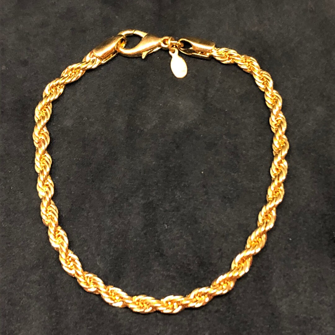 14kge BC Lind Bracelet, Vintage Gold Bracelet, Gold Bracelet, Vintage ...