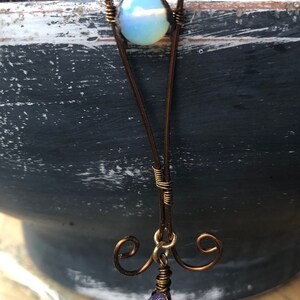 Moonstone Amethyst Flower Pot Decoration Crystal Pot Hugger - Etsy