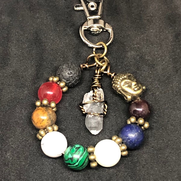 Crystal Keychain - Etsy