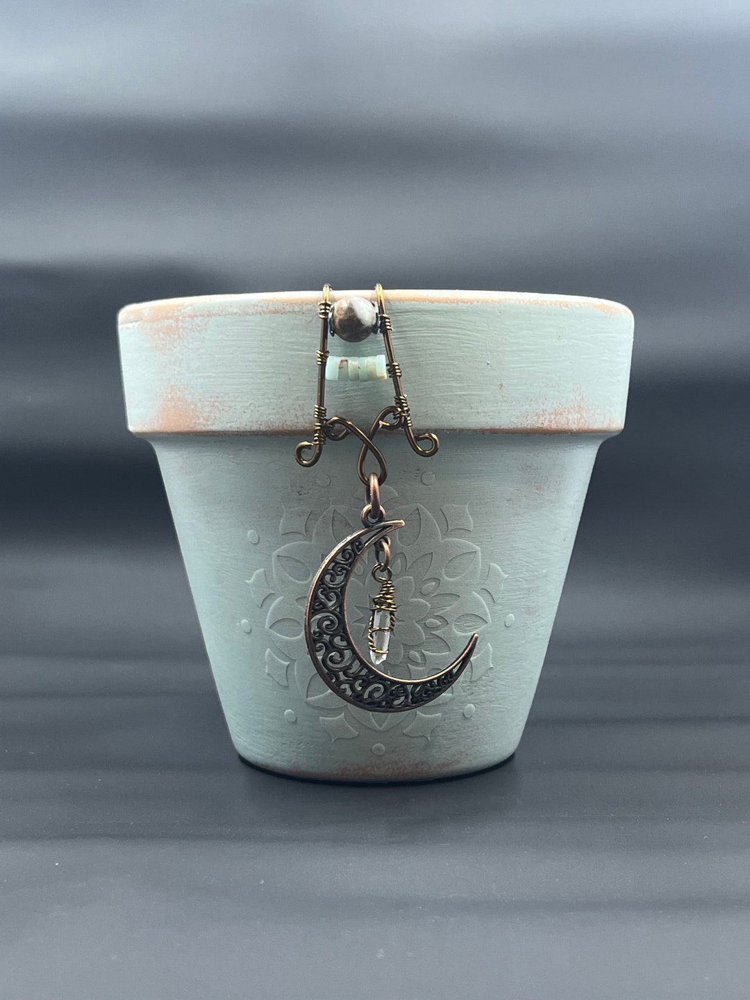 Plant Hugger, Pot Hugger, Crystal Pot Hugger, Plant Decoration, Garden ...