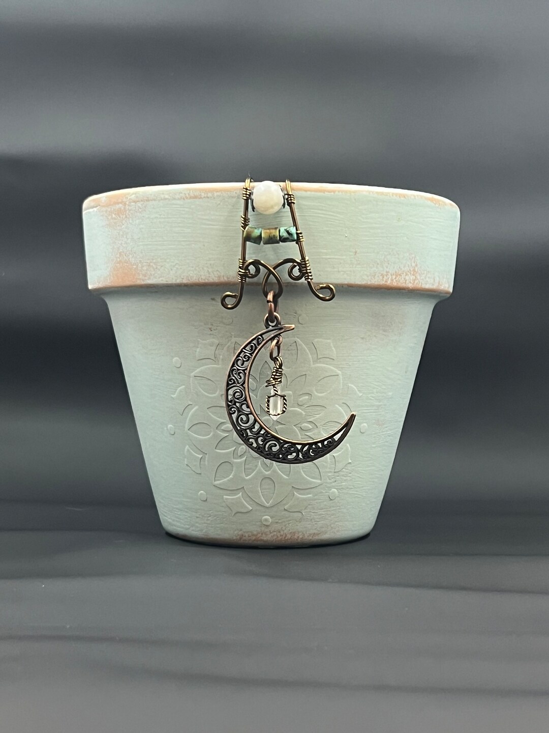 Plant Hugger, Pot Hugger, Crystal Pot Hugger, Plant Decoration, Garden ...