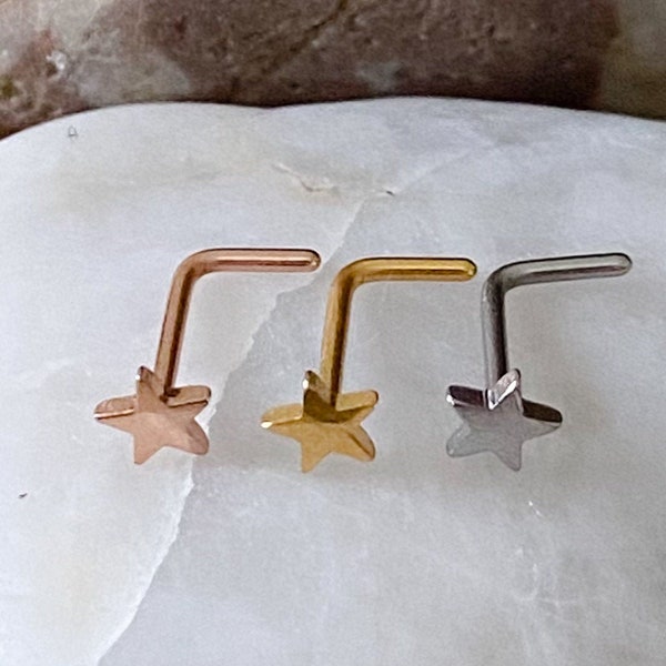 Star Shaped Studs - Etsy