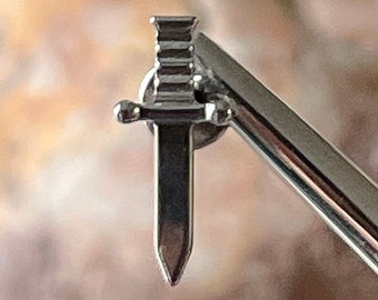 Sword Labret - Etsy