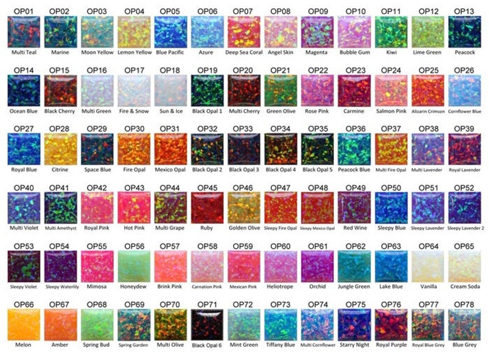 Opal or Gem 6 X Beaded Effect Labret Helix Conch Cartilage | Etsy