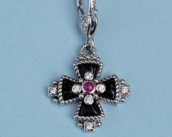 Judith Ripka Cross - Etsy