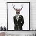 Downloadable Digital Print, Deer Print, Deer Digital Painting, Digital ...