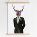 Downloadable Digital Print, Deer Print, Deer Digital Painting, Digital ...