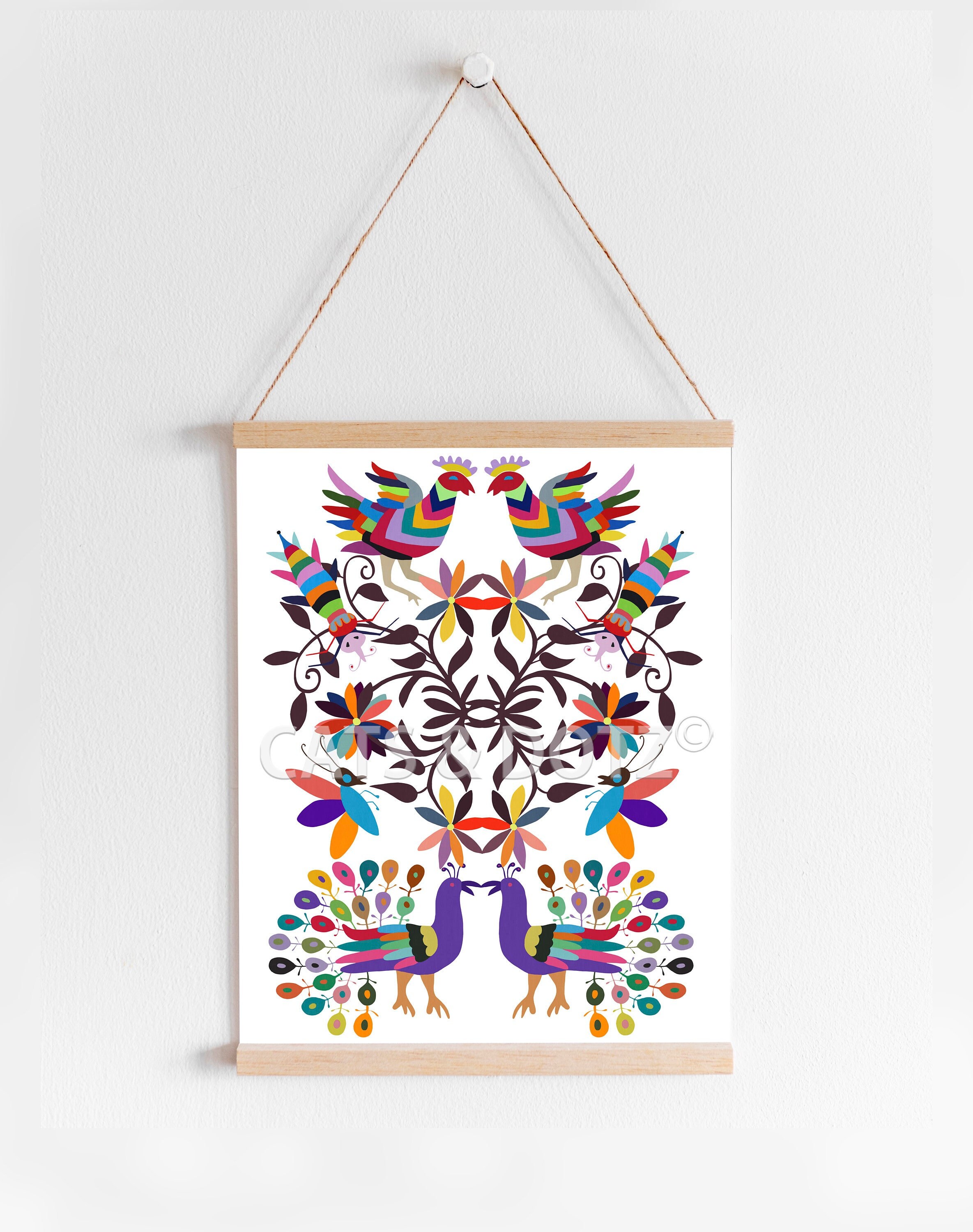 Downloadable Digital Print Mexican Print Abstract Colorful - Etsy