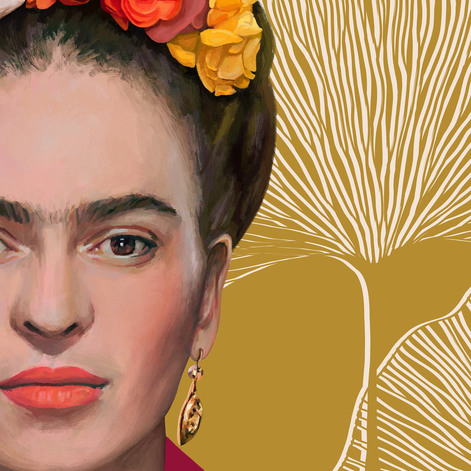 Downloadable Digital Image Downloadable Kahlo Portrait Kahlo - Etsy