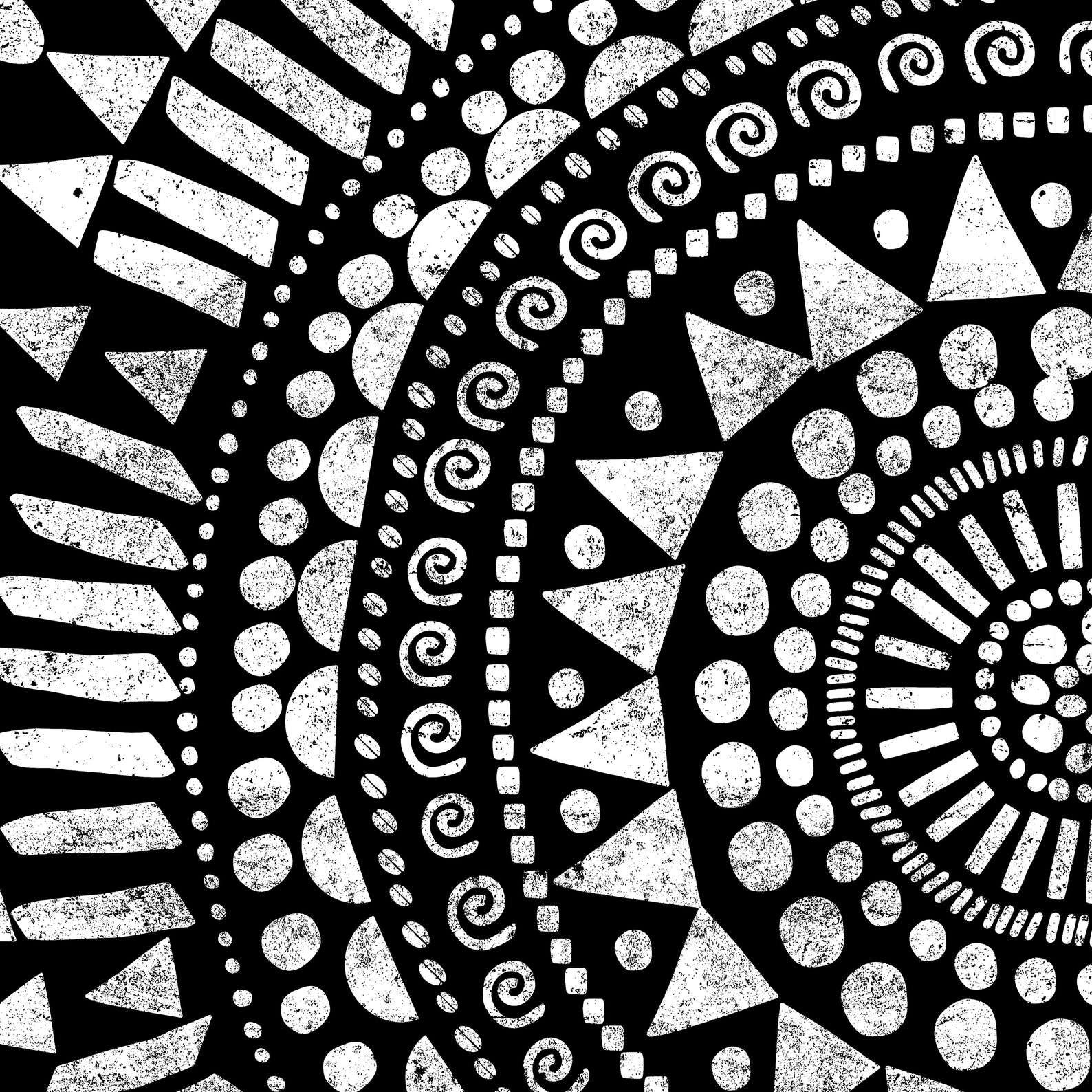 Two Piece Downloadable Tribal Abstract Prints Modern Room - Etsy