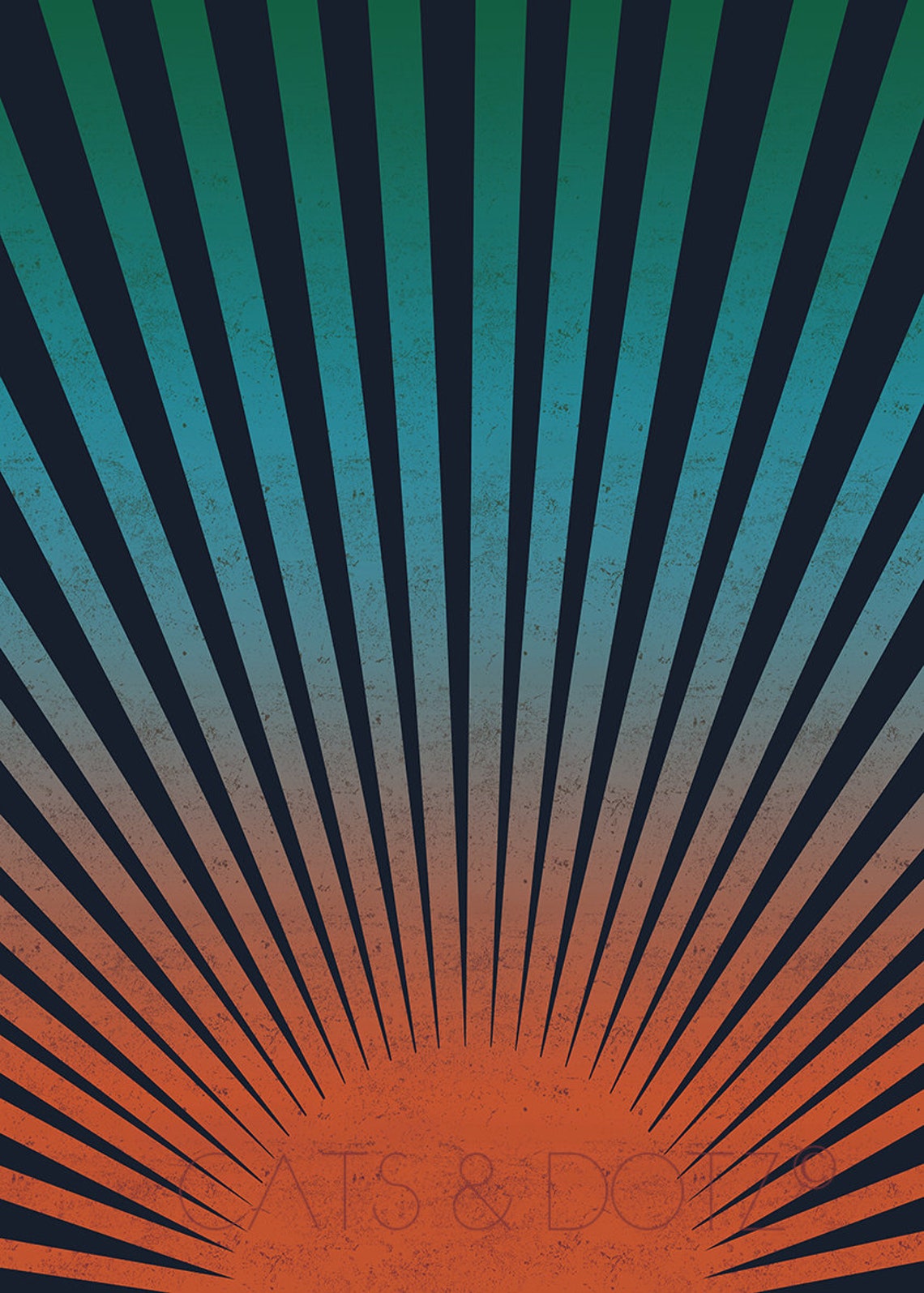 Downloadable Digital Poster Sun Poster Sun Colorful Print | Etsy