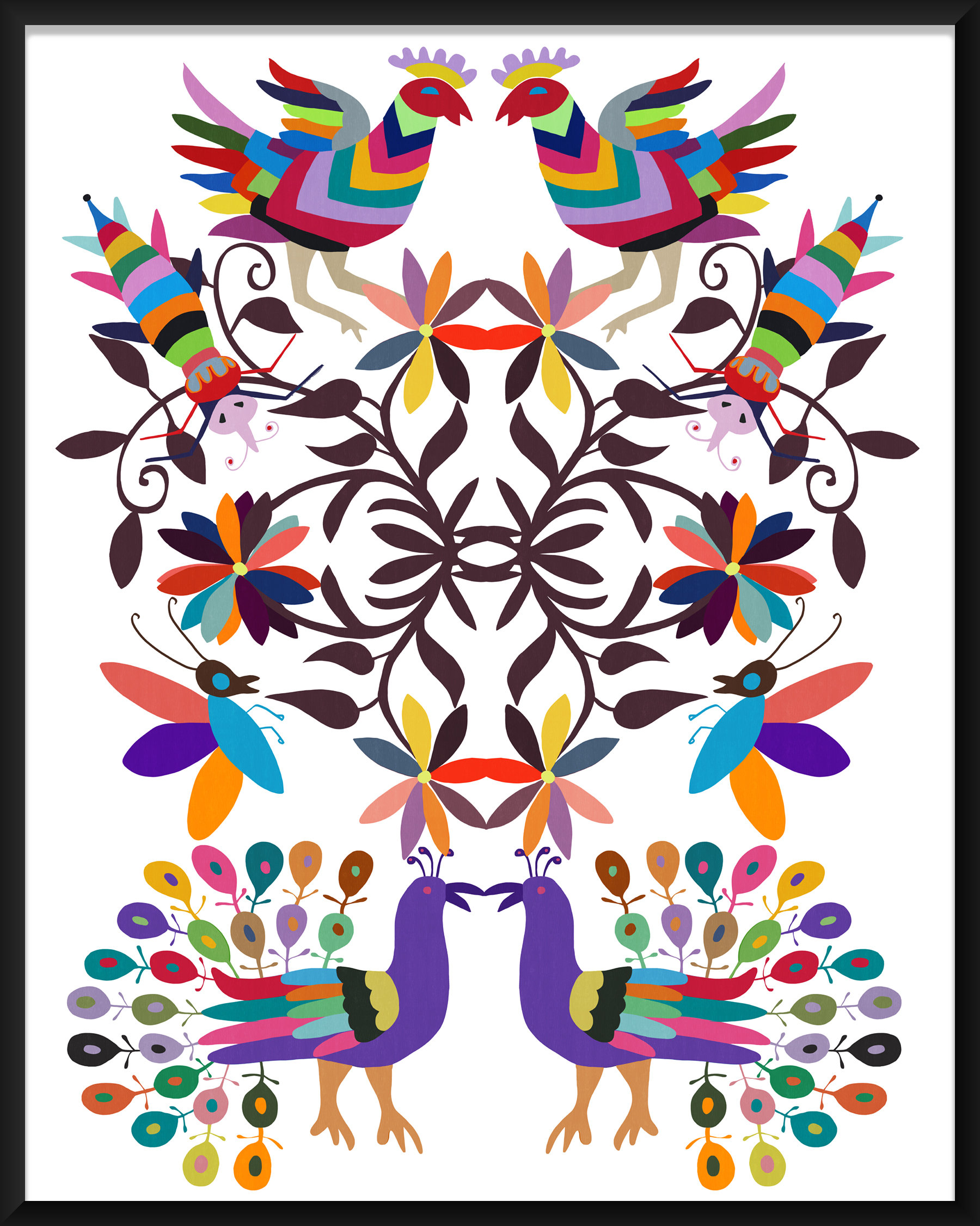 Downloadable Digital Print Mexican print Abstract colorful | Etsy