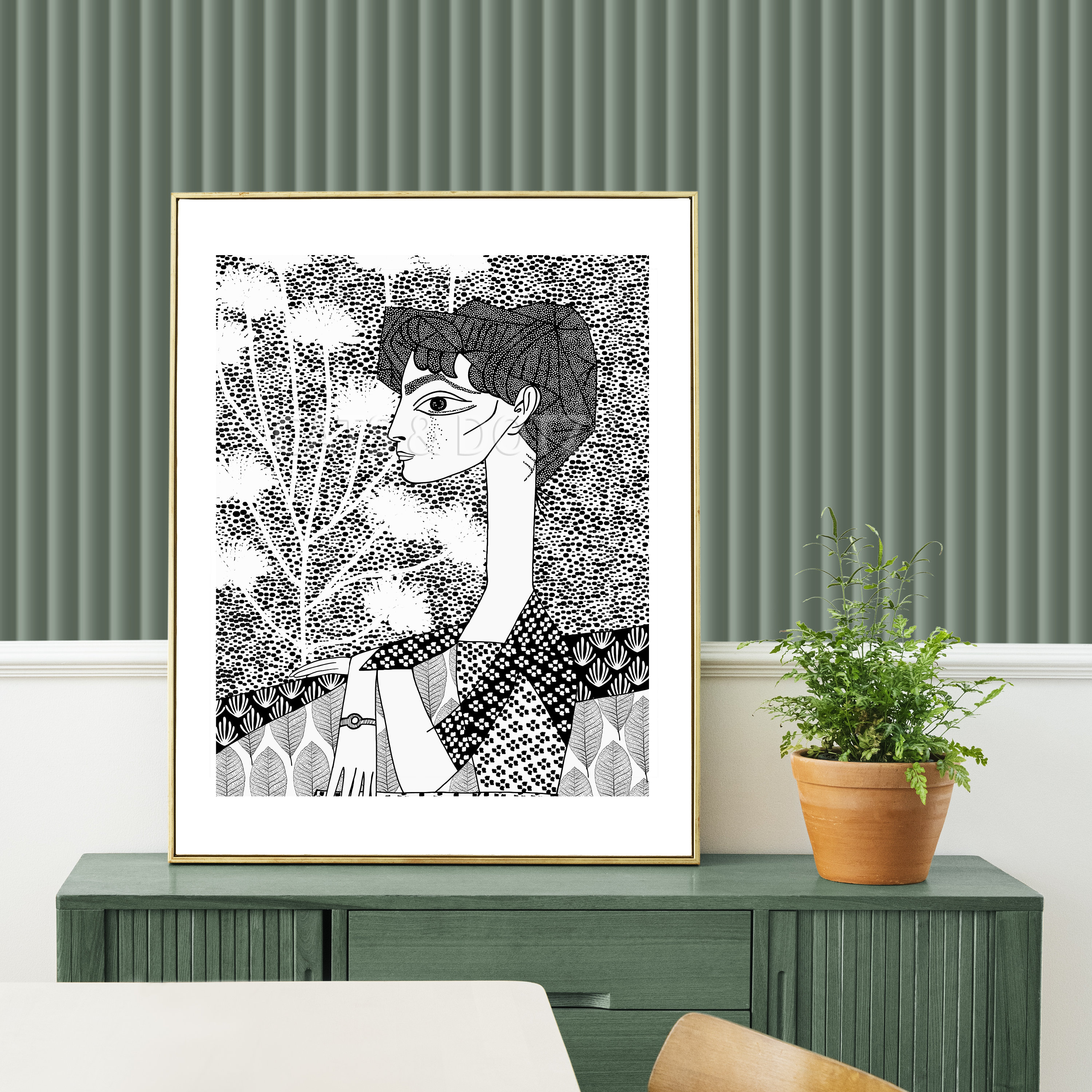 Downloadable Digital Poster Jacqueline With Flowers Inspired - Etsy