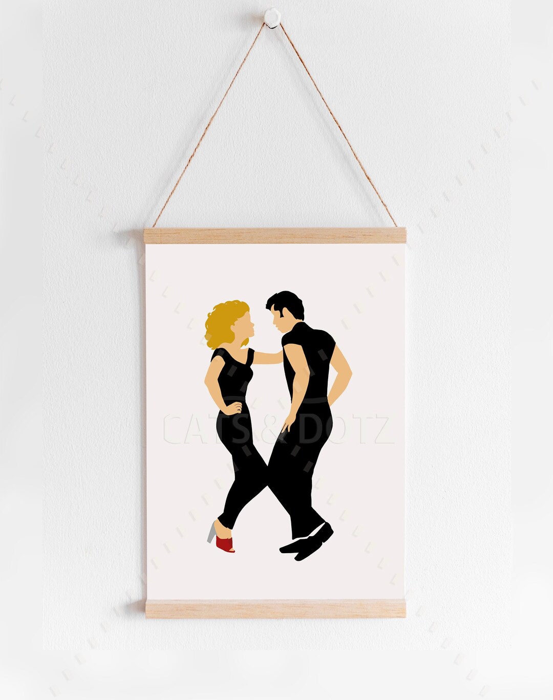 Famous Movie Scene Print, Modern Home Decor, Olivia (digital Download ...