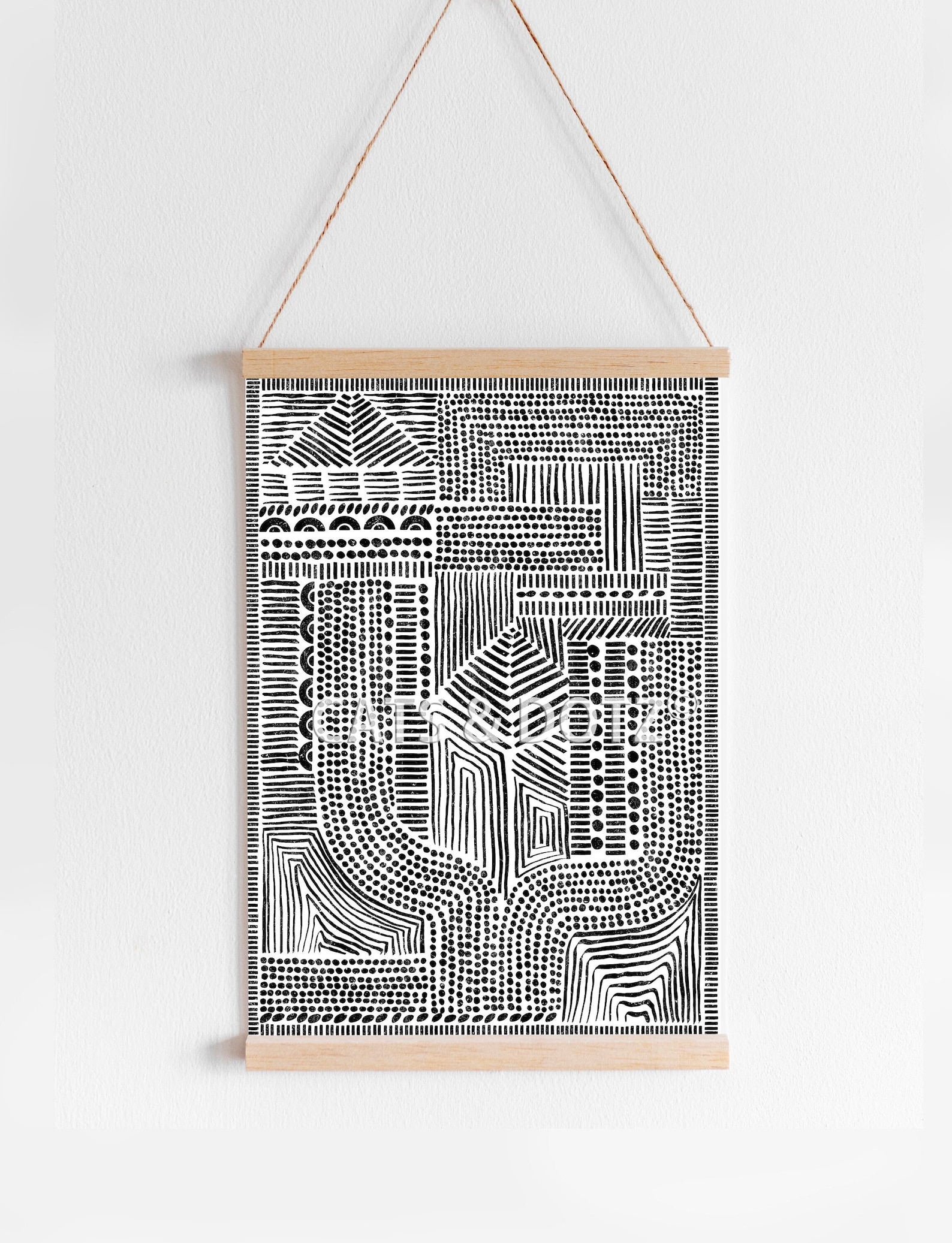 Downloadable Digital Printtribal Abstract Print Downloadable | Etsy