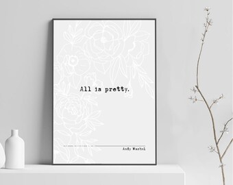 Warhol All is Pretty - Etsy