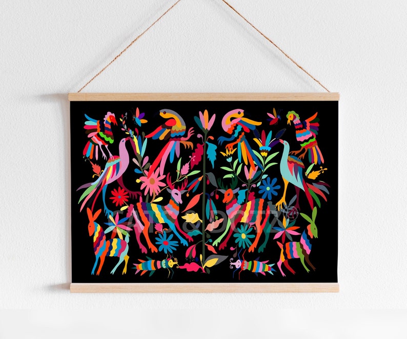 Downloadable Digital Print Mexican Art Colorful Decorative - Etsy