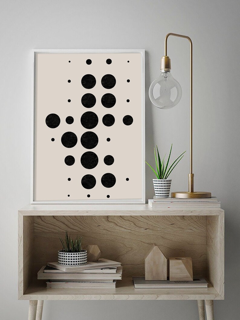 Downloadable Digital Print Abstract Circles Digital Print - Etsy