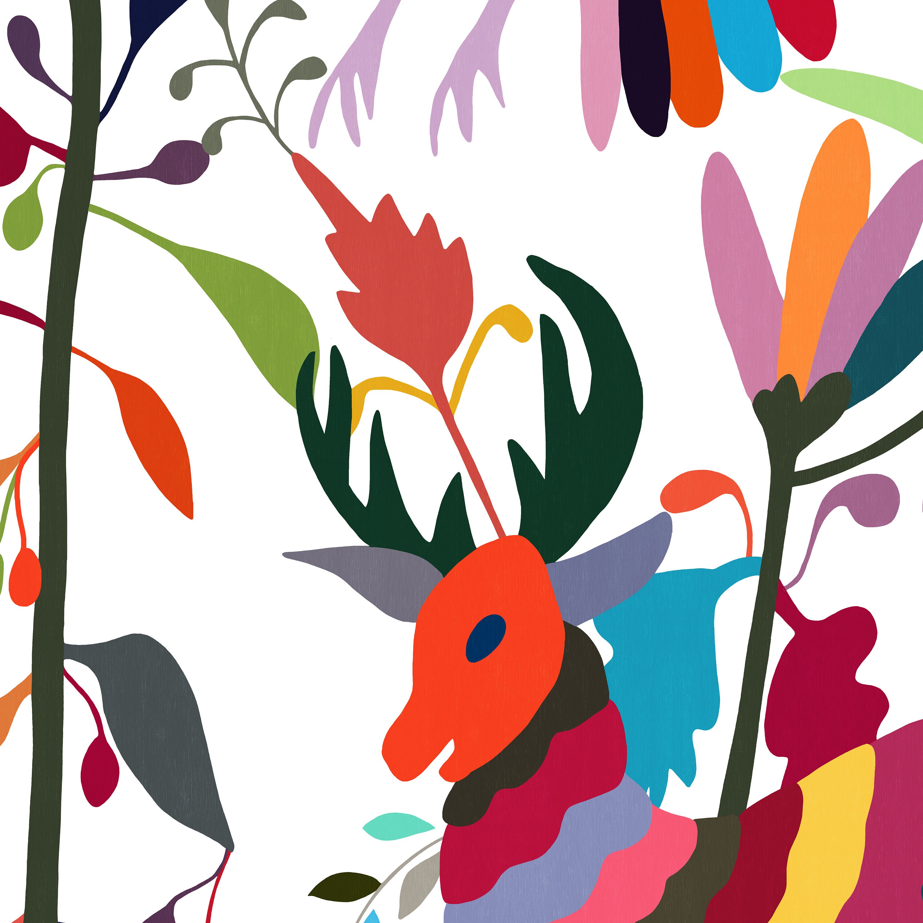 Downloadable Digital Print Mexican Art Abstract Colorful - Etsy