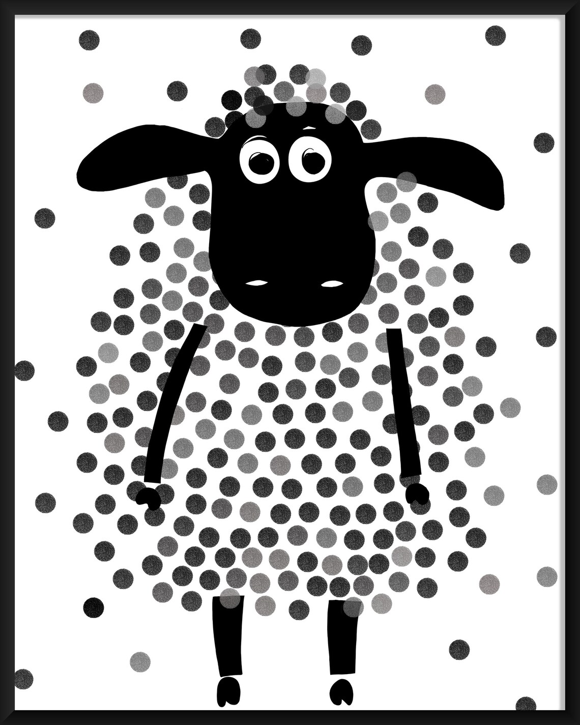 Set of 4 Downloadable Digital Prints Cute Animals Print - Etsy