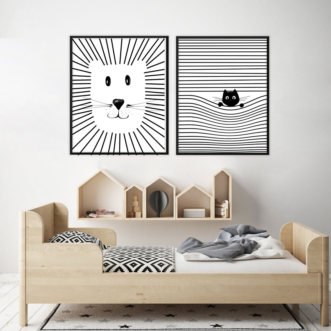 Downloadable Digital Print Set of Printsnursery Art Kids - Etsy