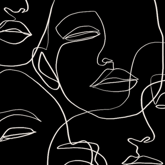 Abstract Person Sketch