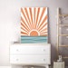 Digital Downloadable Print Half-sun Shape Print Modern Room - Etsy
