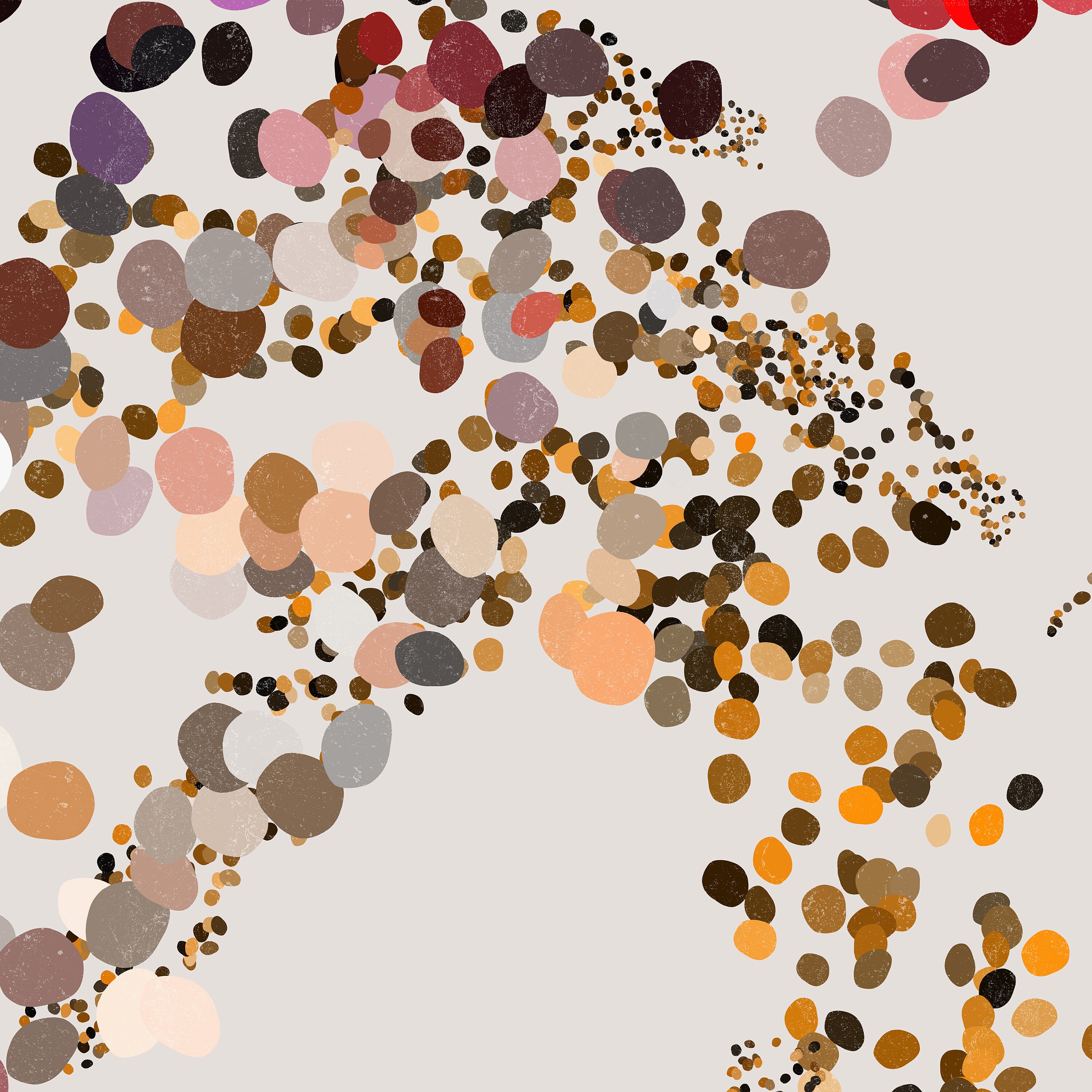 Set of Digital Prints Abstract Shapes Abstract Print Modern | Etsy