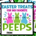 PEEP Easter Tag Editable | Easter Treats for My Favorite Peeps ...