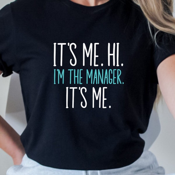 Funny Manager Shirt - Etsy