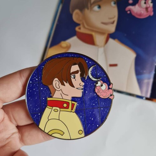 Treasure Map Planet Glowing Enamel Pin : Fantasy Quote Take - Etsy