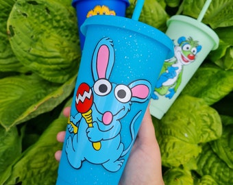 TUTTER Bear in the Big Blue House Blue Mouse Holding Christmas - Etsy