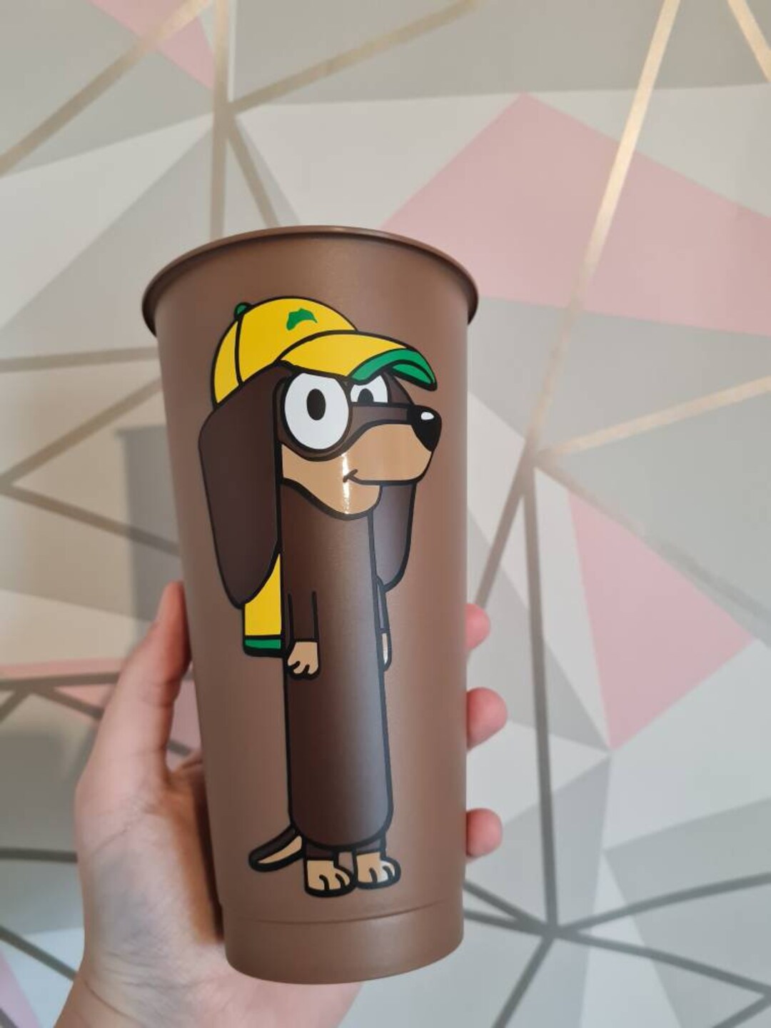 Snickers Bluey Inspired Character Cold Cup Cartoon - Etsy Australia