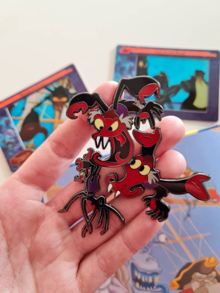 Spider Psycho Morph as Scroop Treasure Planet Inspired Pin Set - Etsy