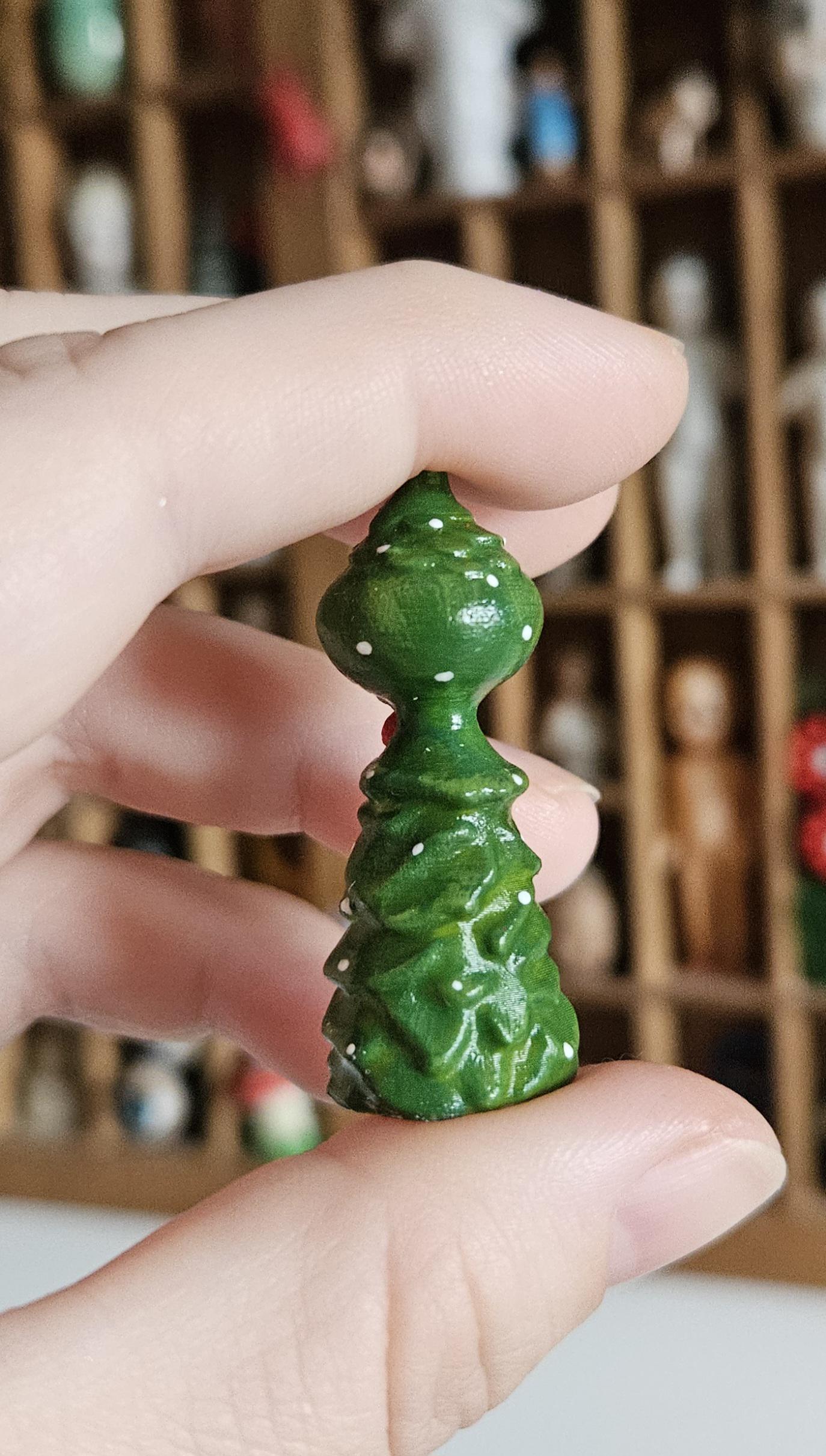 Handmade Miniature 50's Style Holt Howard Christmas Tree Girl ...