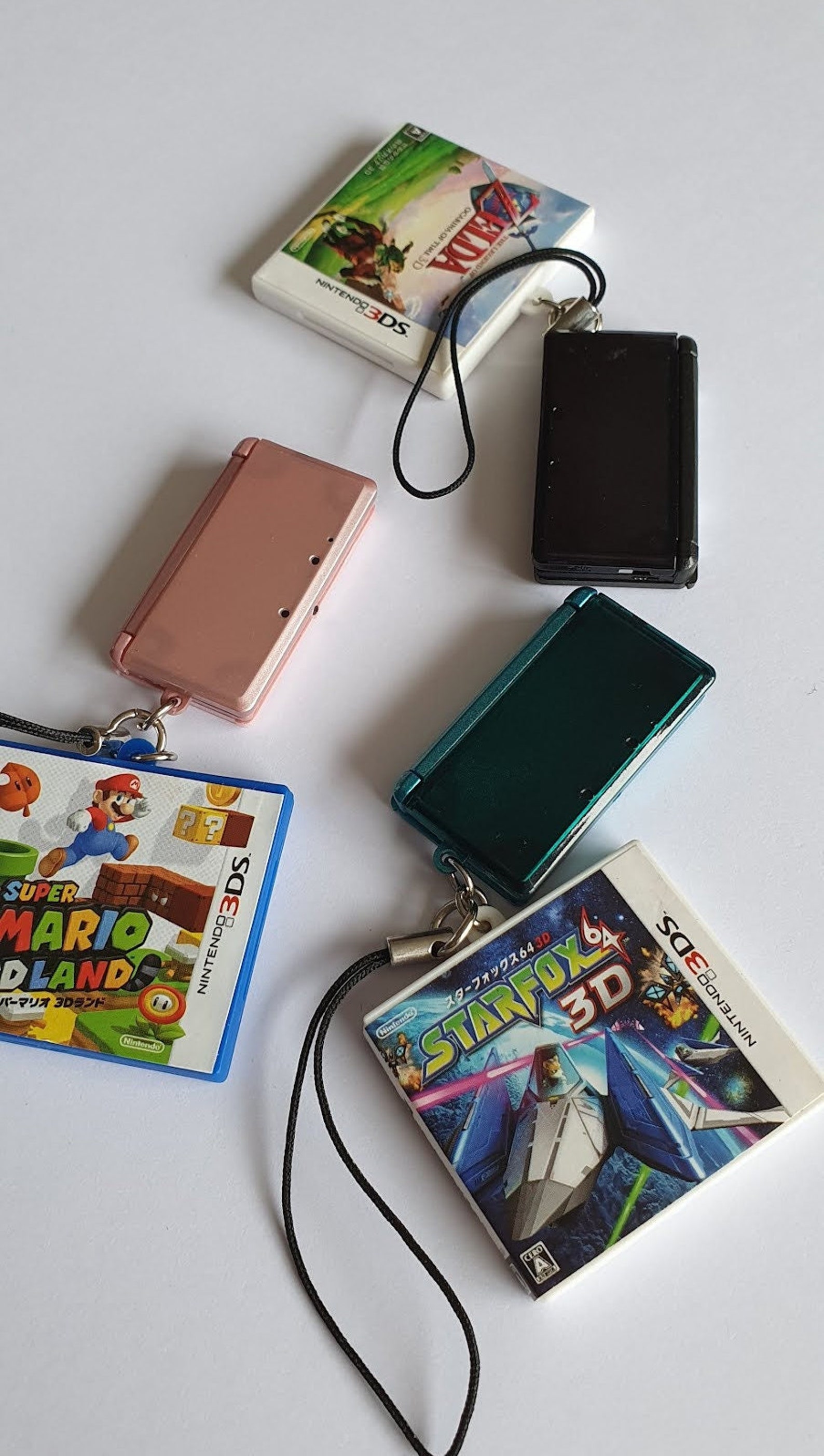 Miniature Nintendo 3DS Console With Game Zelda Mario Starfox | Etsy UK