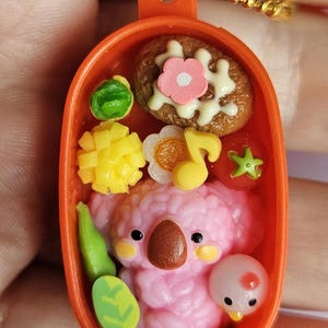 Mini Japanese Bento Box Keychains - Etsy