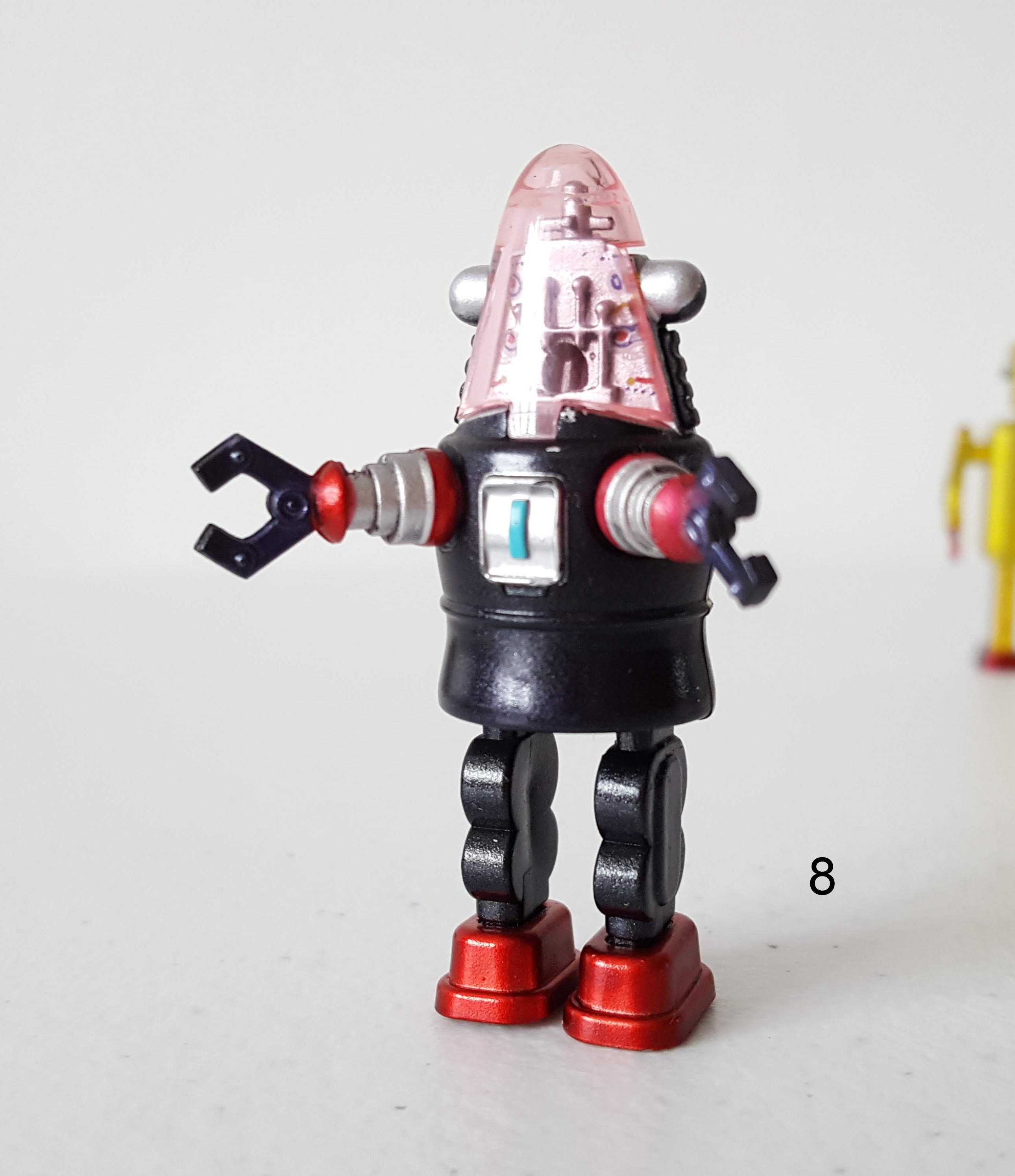 Mini 2 Vintage Retro Robots Figure - Etsy UK