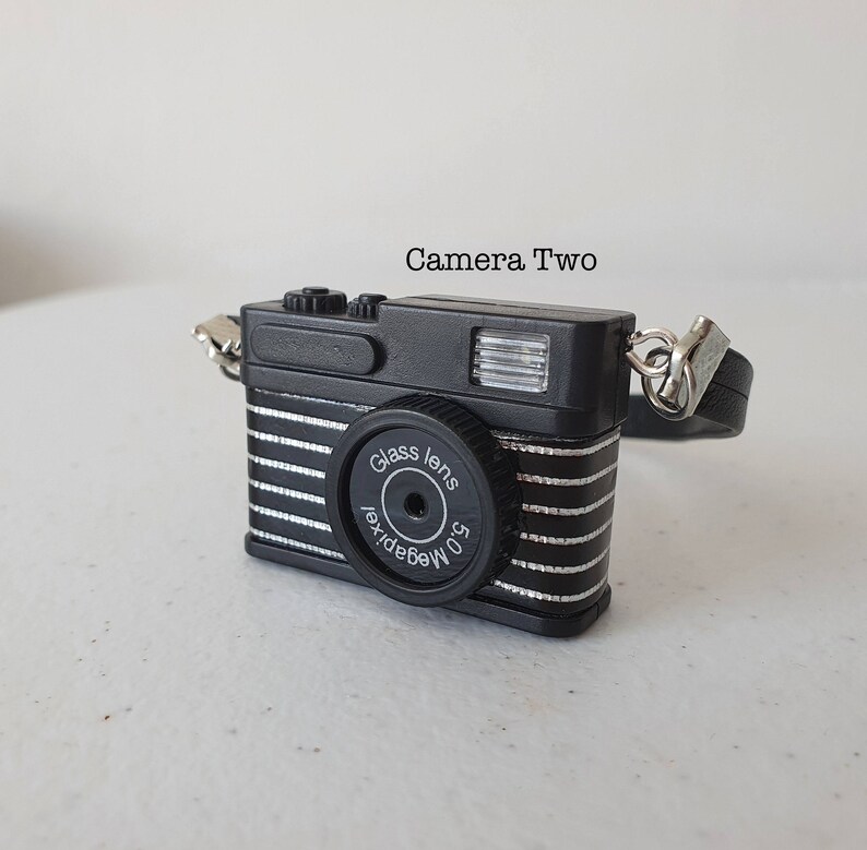 Miniature Mini Retro Vintage Cameras With Strap Also Lights up - Etsy