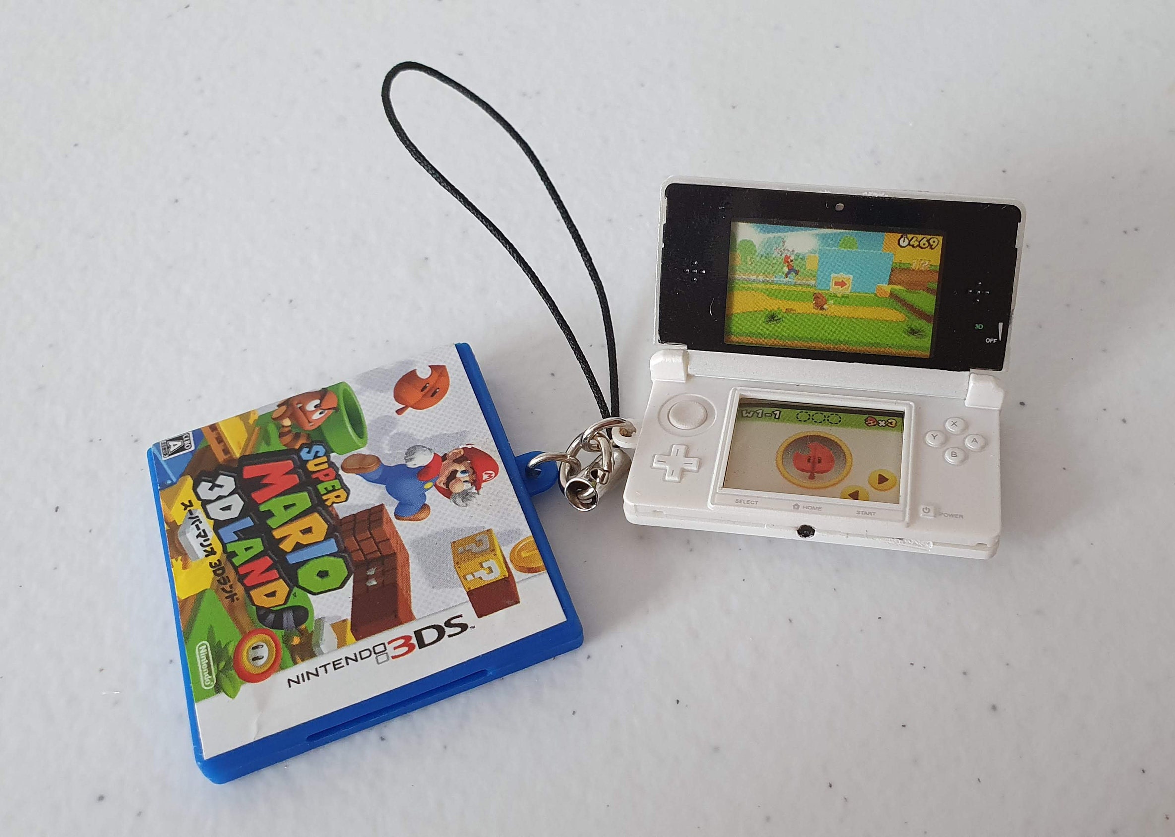 Miniature Nintendo 3DS Console With Game 1/6 scale Zelda Mario | Etsy