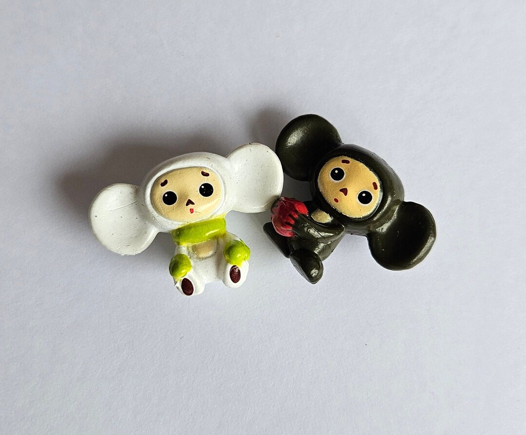 Miniature Cheburashka Figure 2cm - Etsy